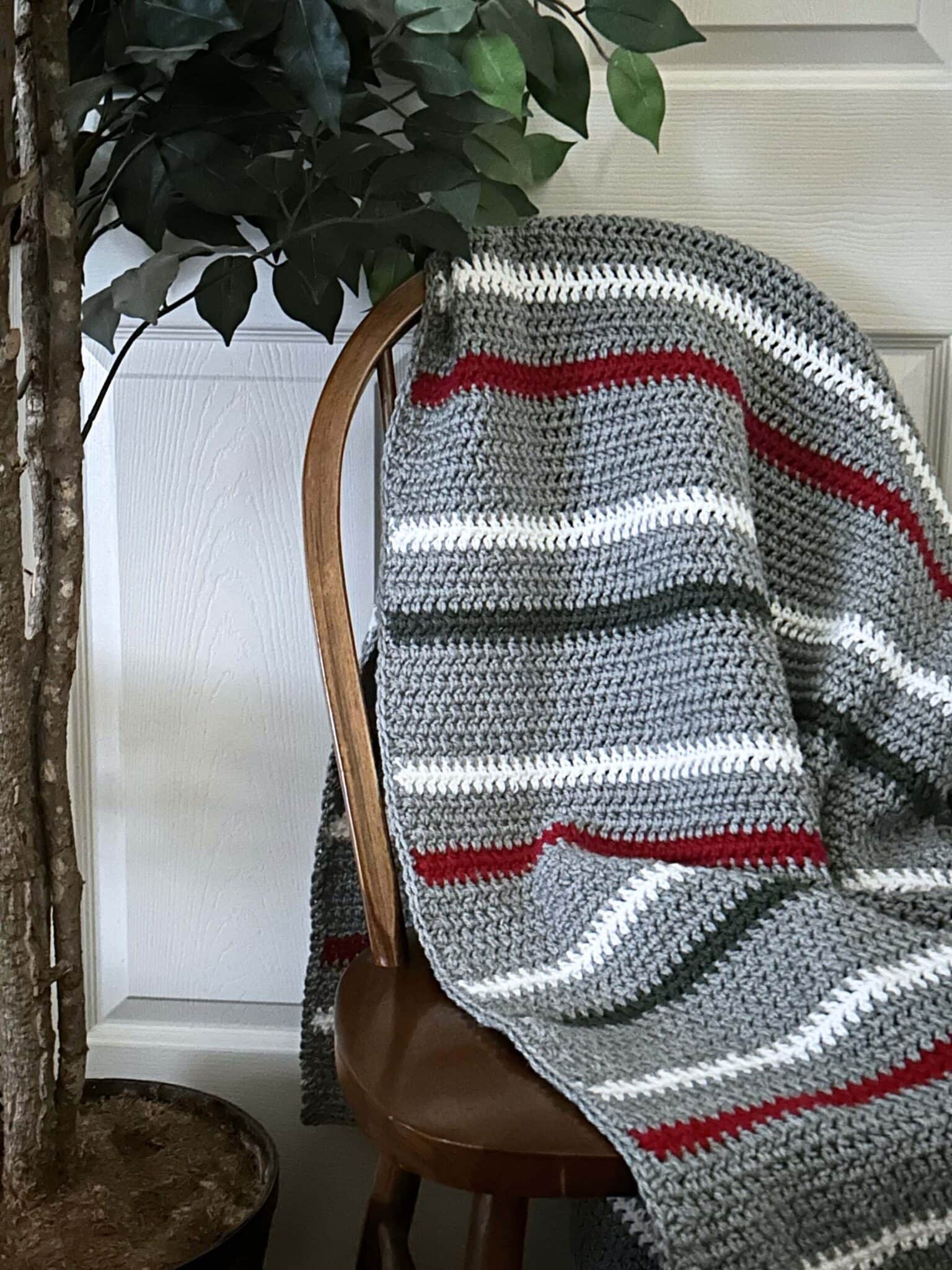 Lightweight Cotton Throw Blanket - Measured and Stitched