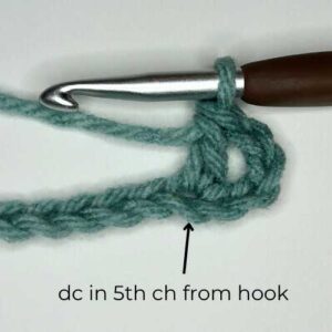 How to Crochet the 3 Double Crochet Shell